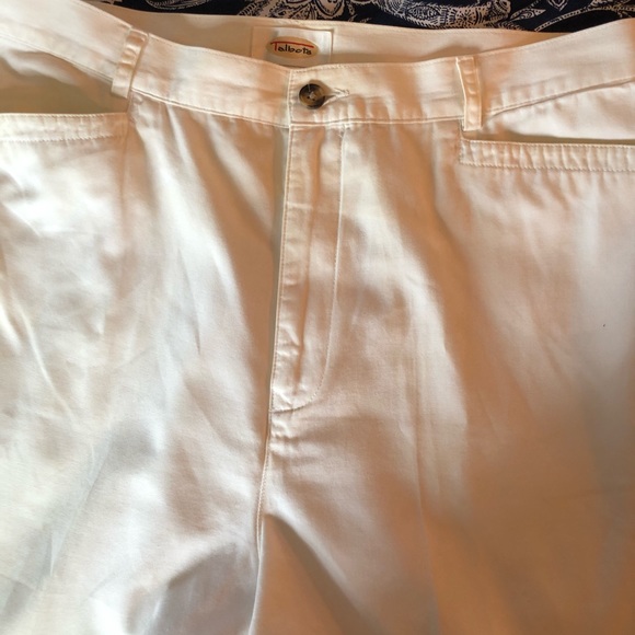 Talbots | Pants & Jumpsuits | Talbots White Slacks 0 Cotton Size 14 ...